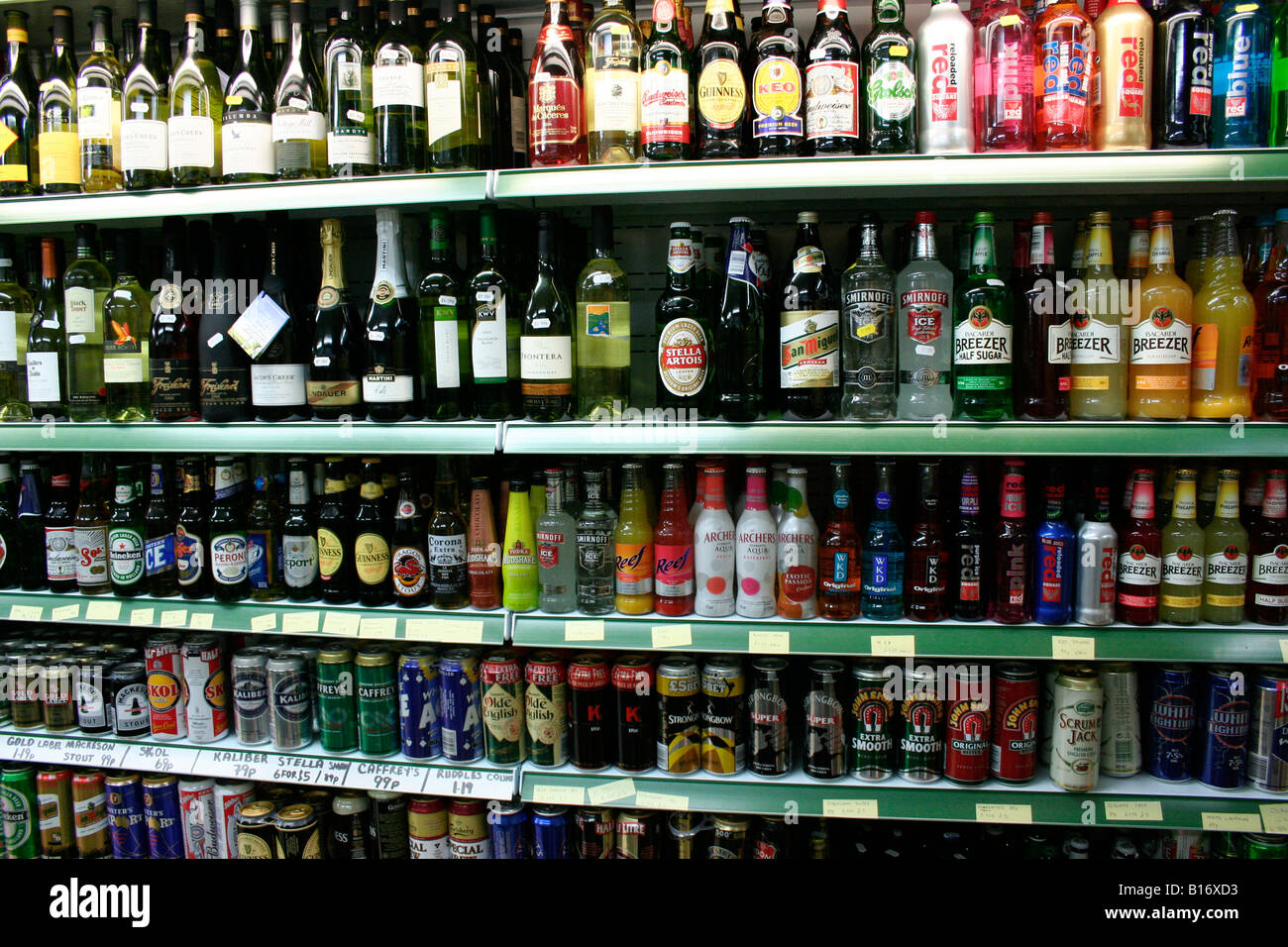 Off Licence Alcohol High Resolution Stock Photography and Images - Alamy