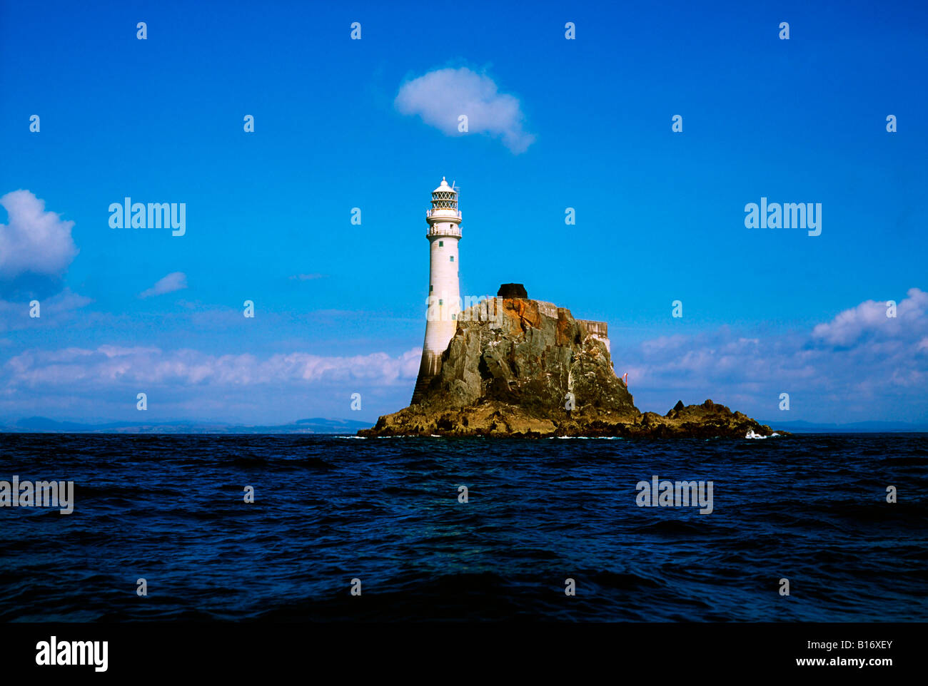 Fastnet Lighthouse, Fastnet Rock, County Cork, Ireland Stock Photo - Alamy