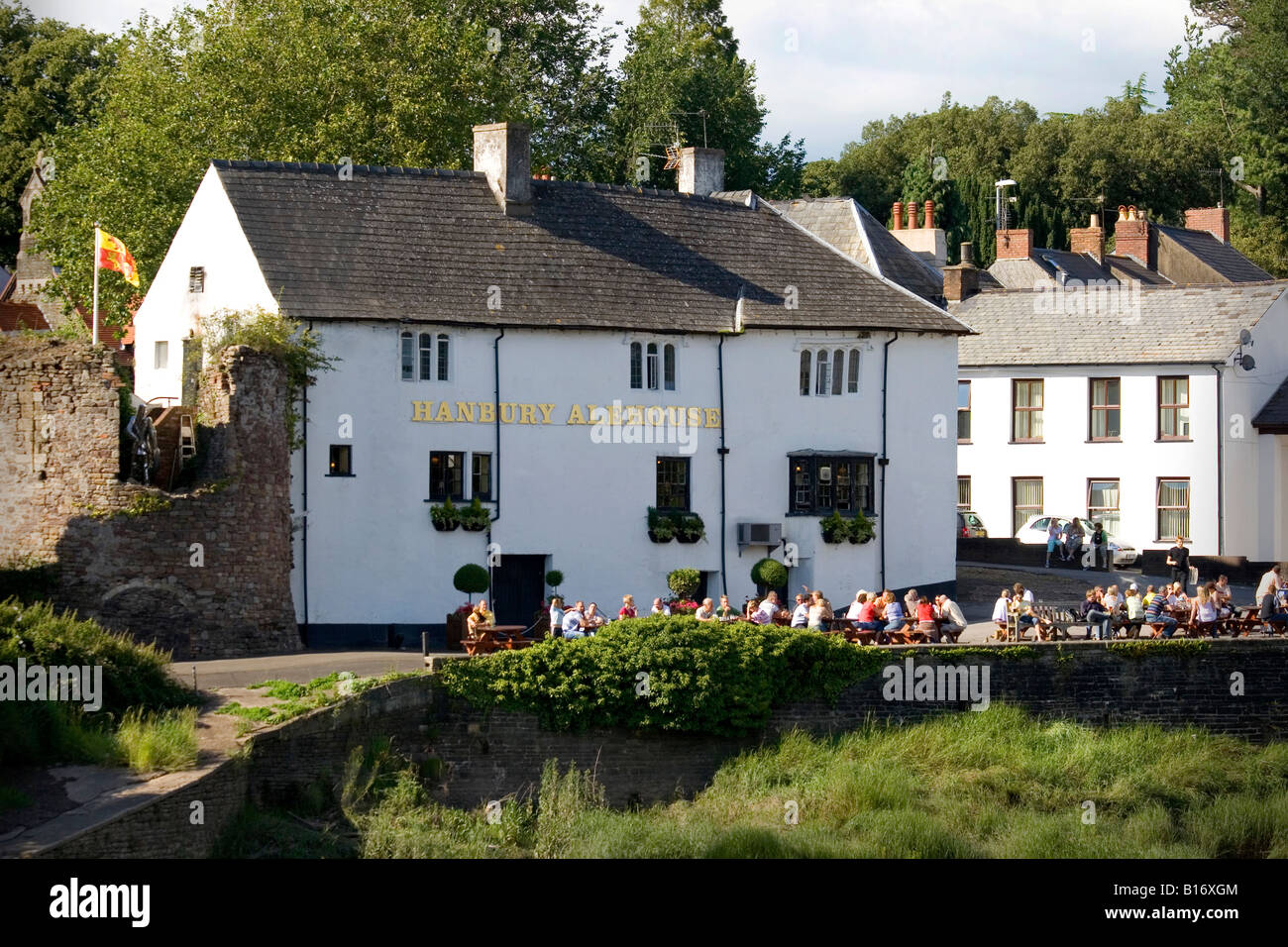 Hanbury Arms Caerleon Stock Photo - Alamy