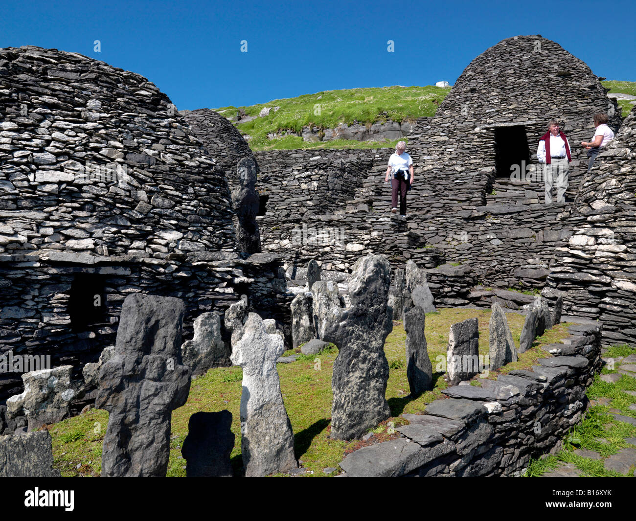 The UNESCO World Heritage site, Skellig Michael, Skellig Islands ...