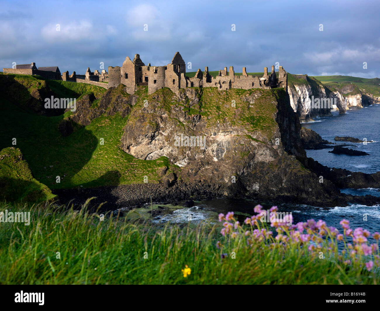 Dunluce Castle, Co. Antrim, Northern Ireland Stock Photo - Alamy