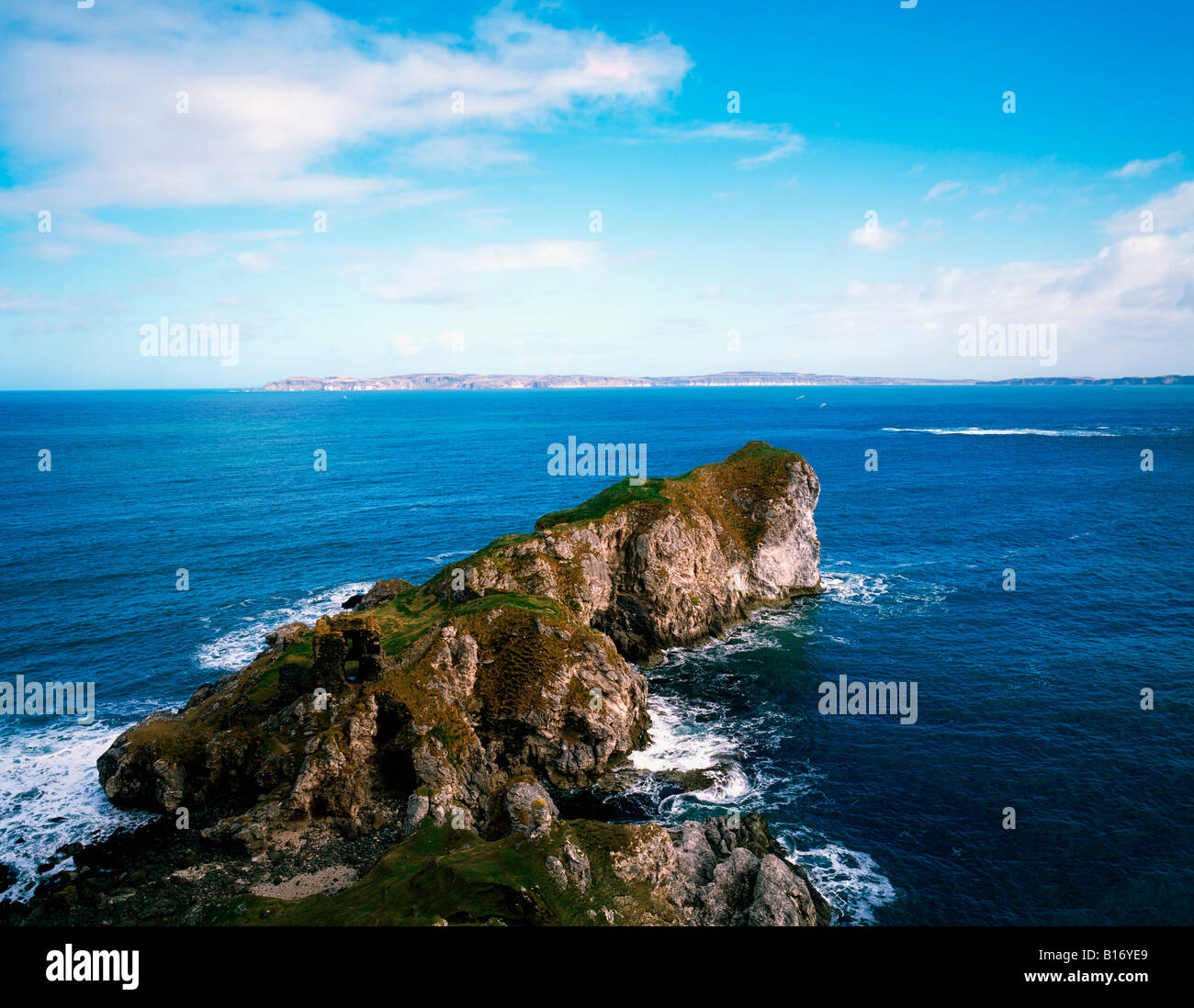 Kinbane Head, County Antrim, Ireland Stock Photo - Alamy