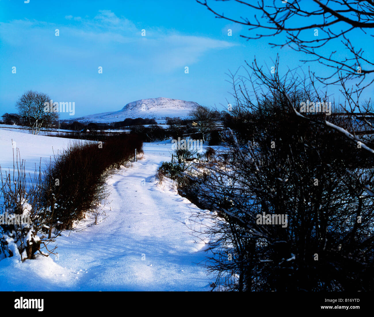 Snow co antrim hi-res stock photography and images - Alamy