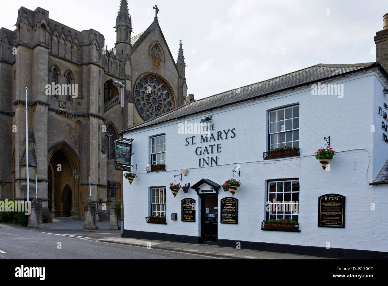 St marys gate public house hi-res stock photography and images - Alamy