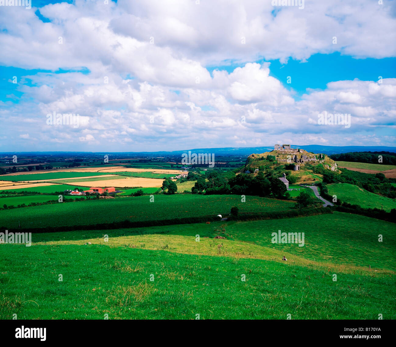 Rock of Dunamase, County Laois, Ireland, near Portlaois Stock Photo - Alamy