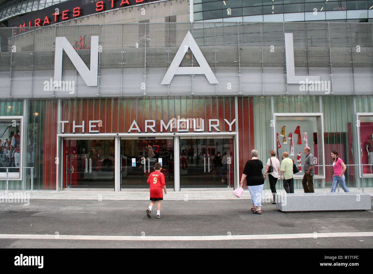 Club shop, The new Arsenal FC Stadium Emirates Sir Robert McAlpine ...
