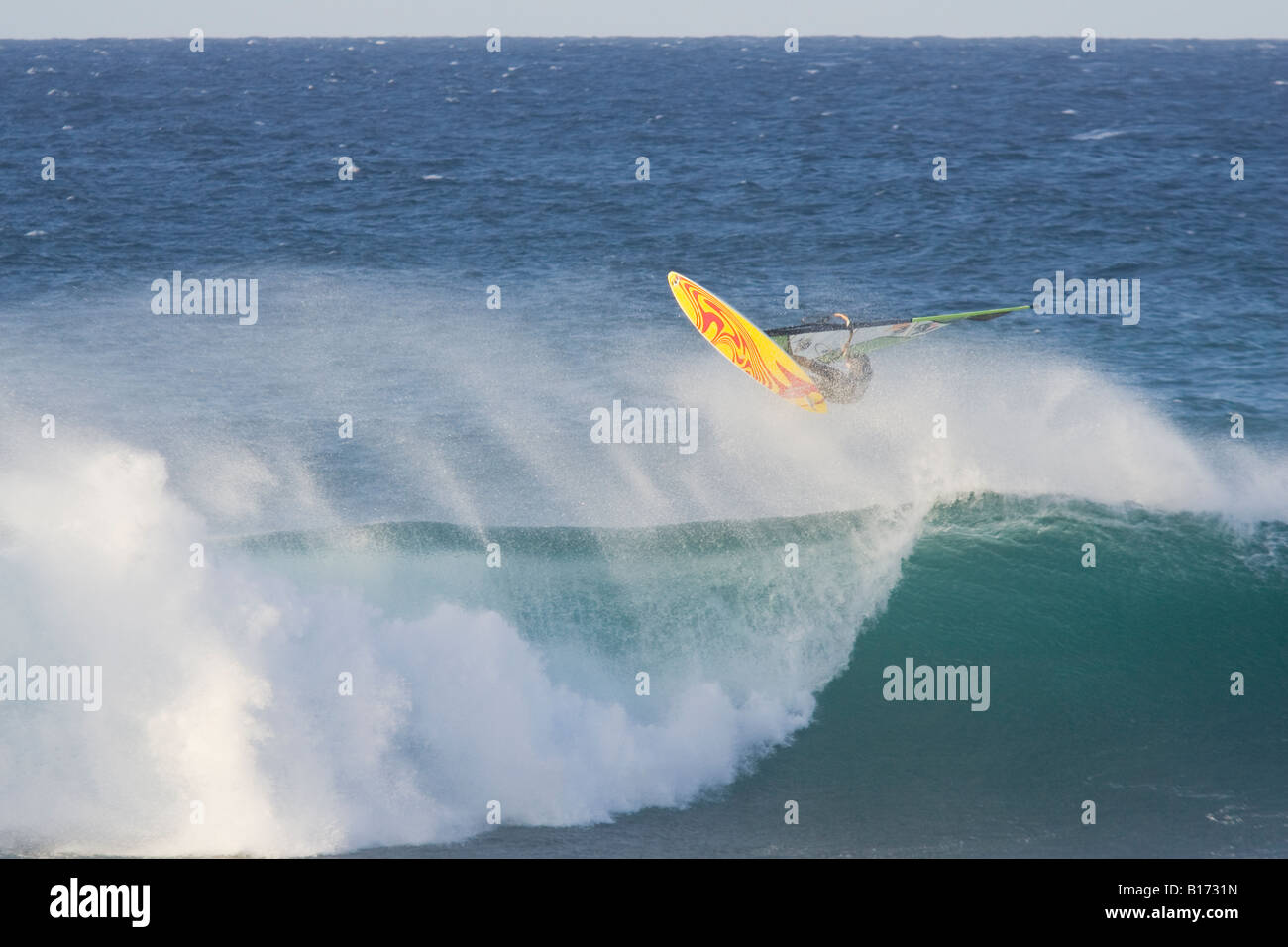 Aerial in spray Stock Photo - Alamy
