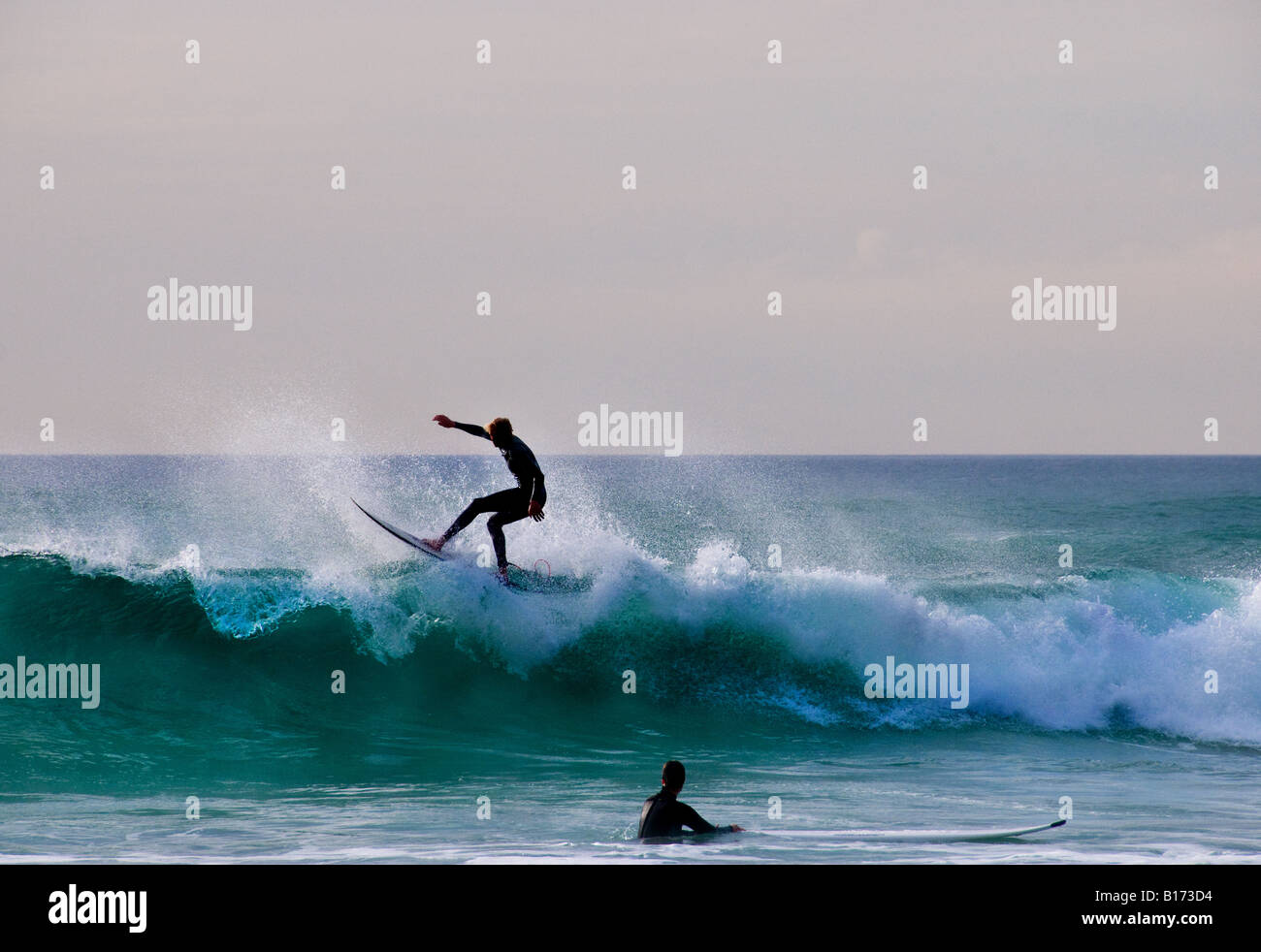 Cornwall surfing hi-res stock photography and images - Alamy