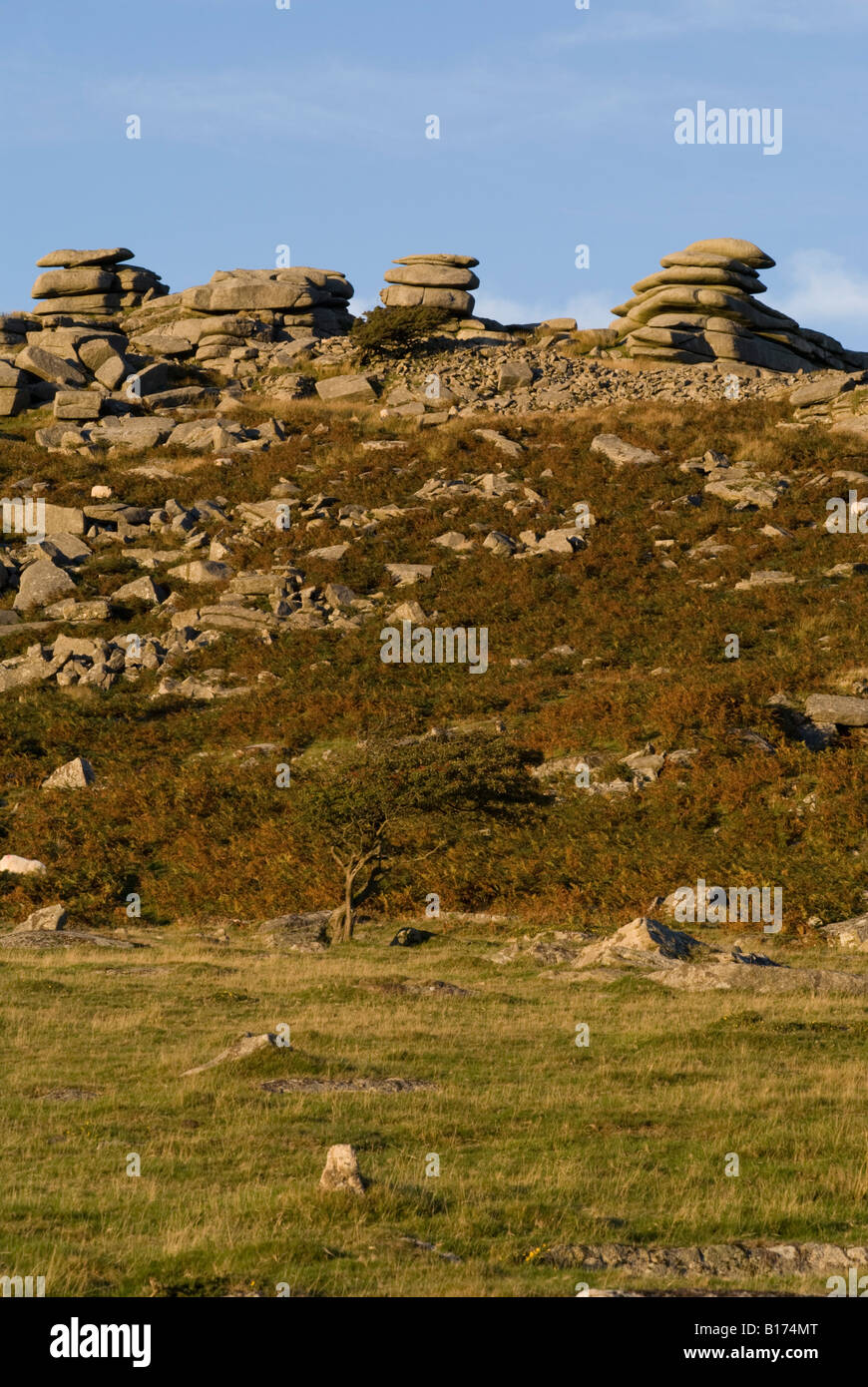 The Cheesewring on Bodmin Moor Stock Photo - Alamy