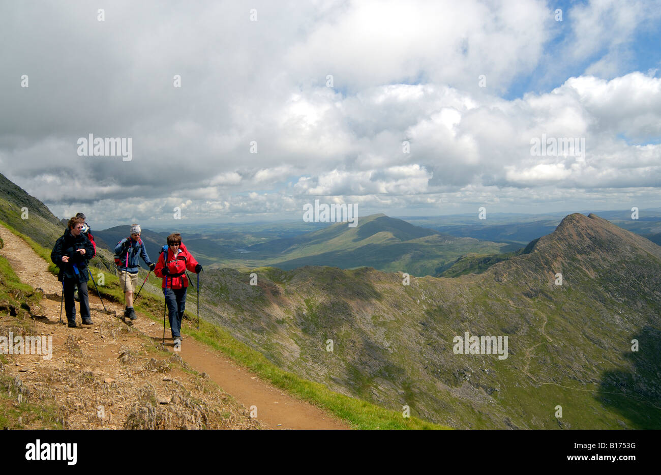 Rhyd ddu footpath snowdonia hi-res stock photography and images - Alamy