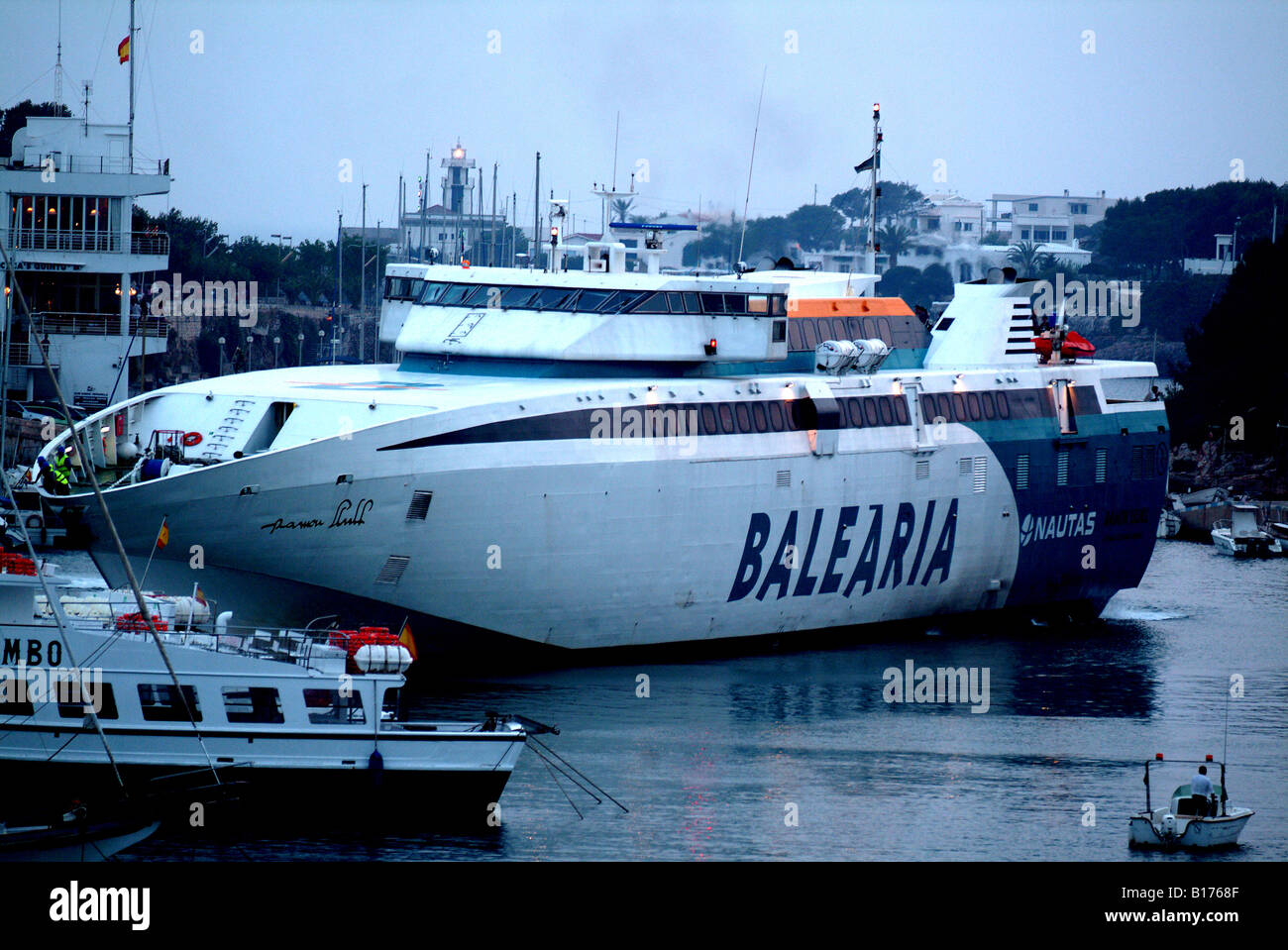 Menorca ferry mallorca hi-res stock photography and images - Alamy