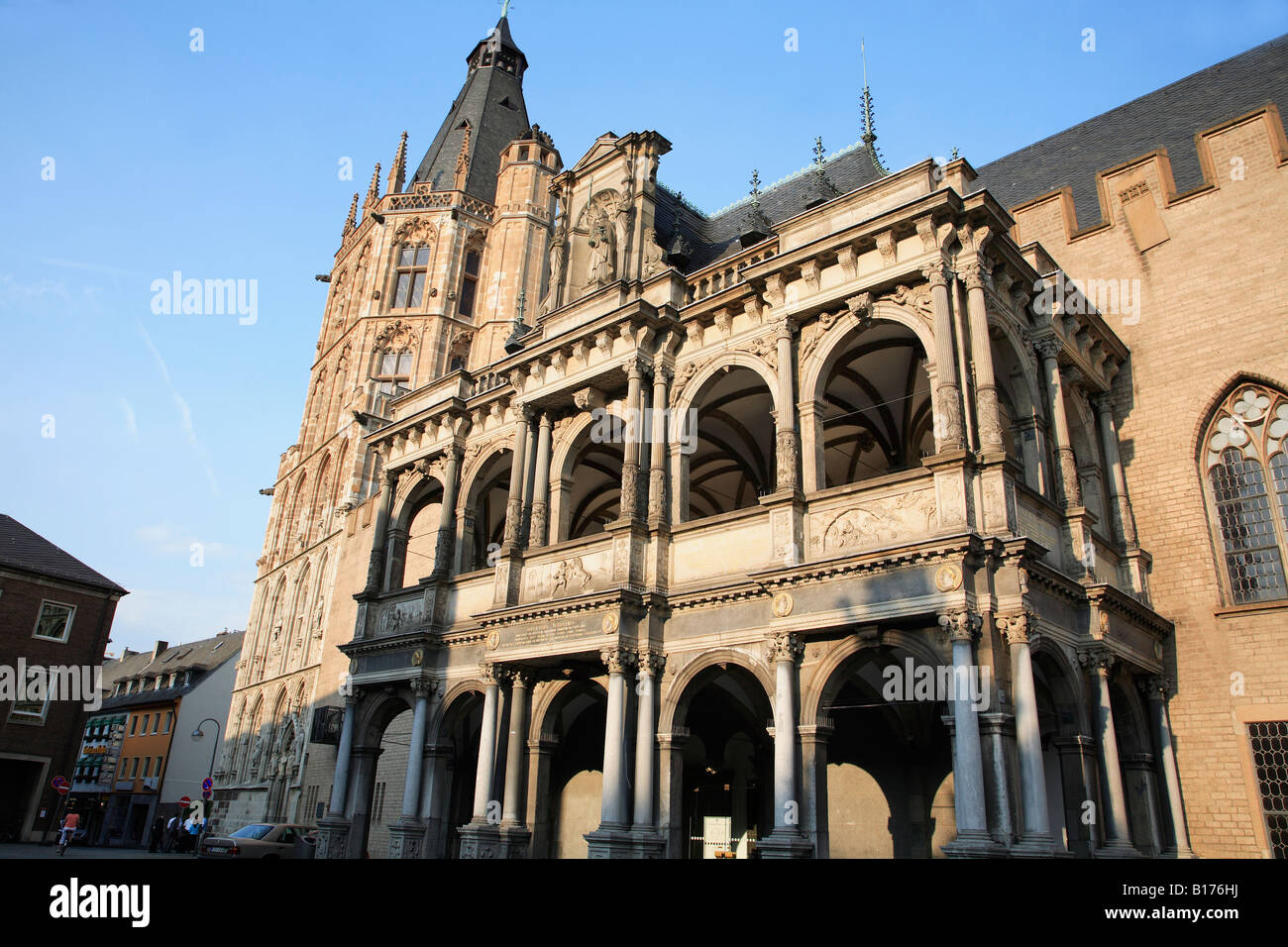 Germany Rhineland Westphalia Köln Cologne Altes Rathaus Old Town Hall ...