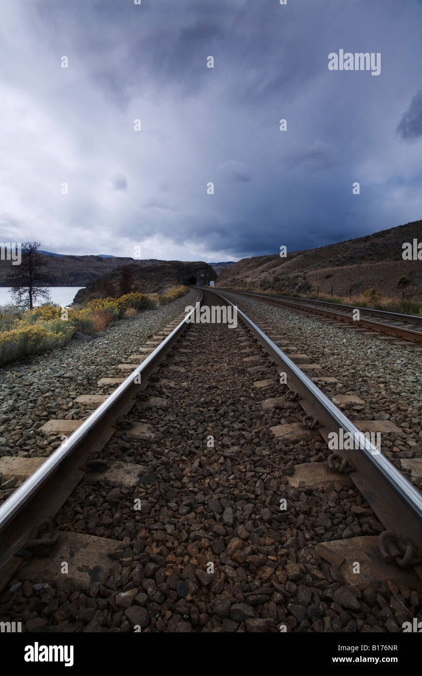Canadian pacific railway line hi-res stock photography and images - Alamy