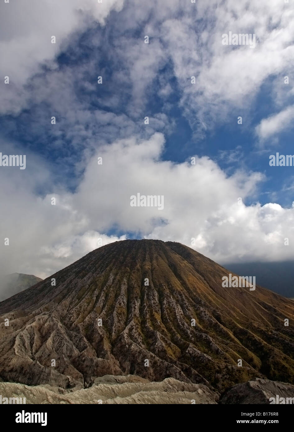 Mount Batok located in Tengger Caldera, East Java, Southeast Asia ...