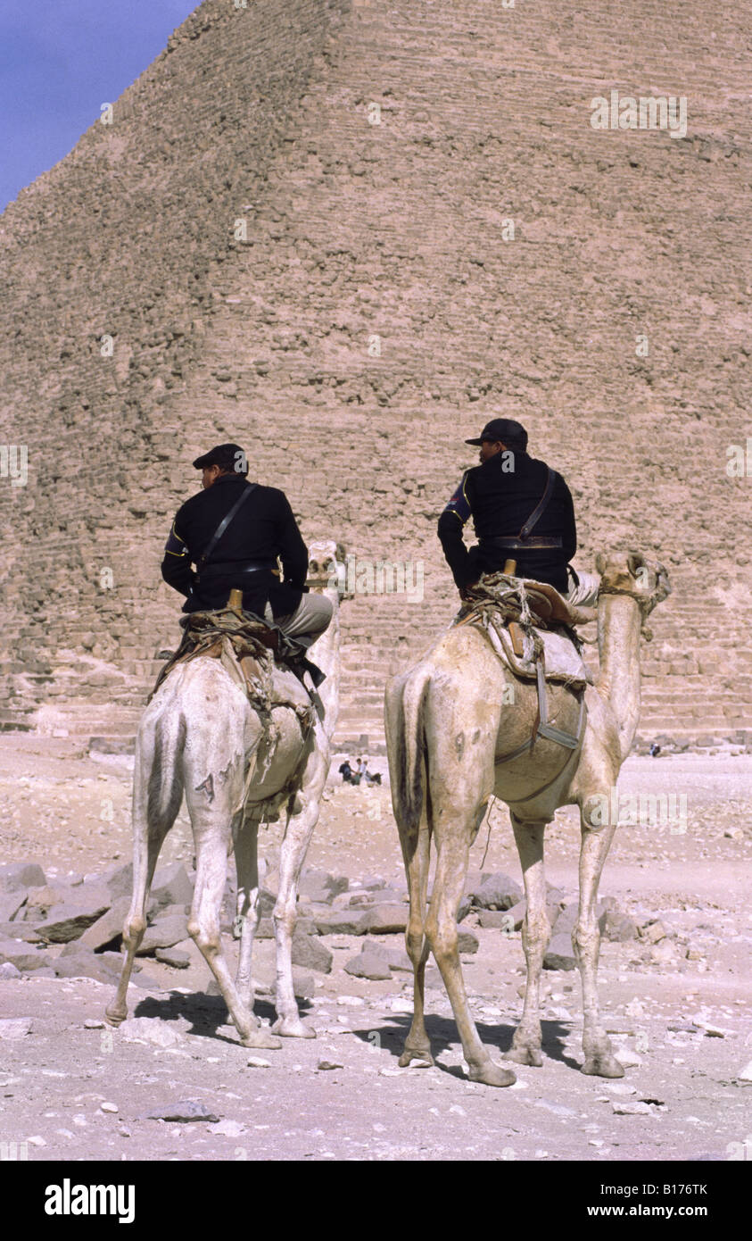Egyptian police on camel hi-res stock photography and images - Alamy