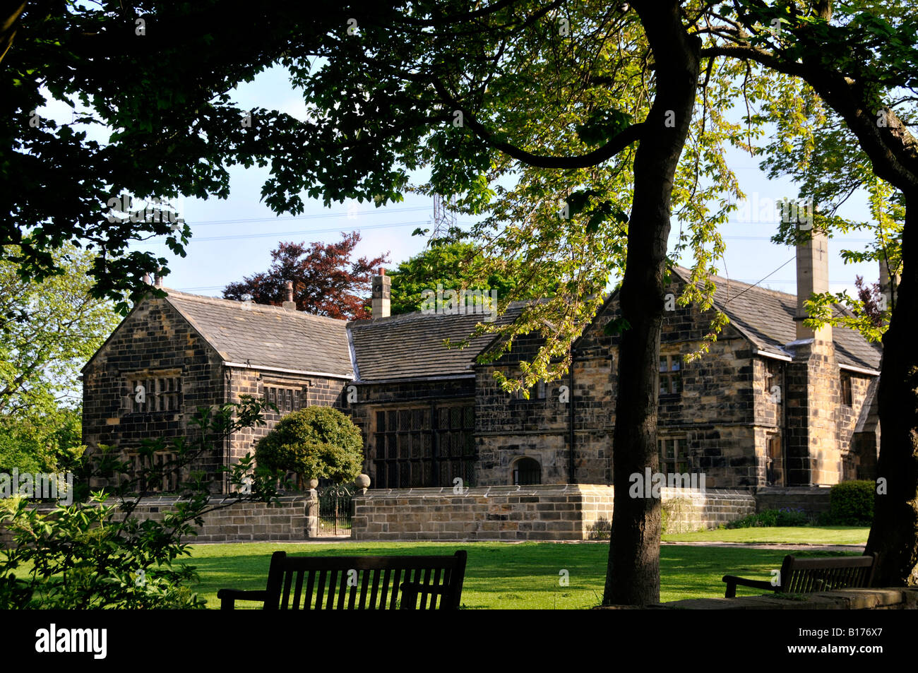 Oakwell Hall an Elizabethan manor house the inspiration for Fieldhead ...