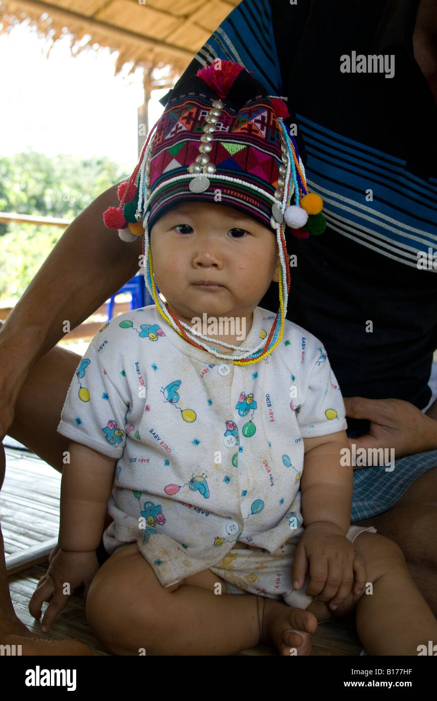 Akha baby hi-res stock photography and images - Alamy
