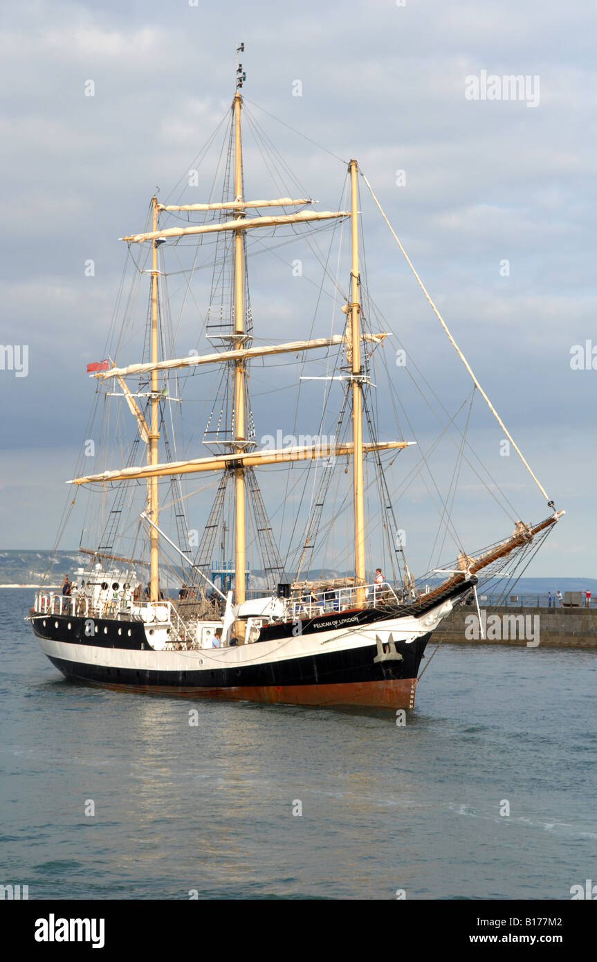 Pelican Of London Tall Ship High Resolution Stock Photography and ...