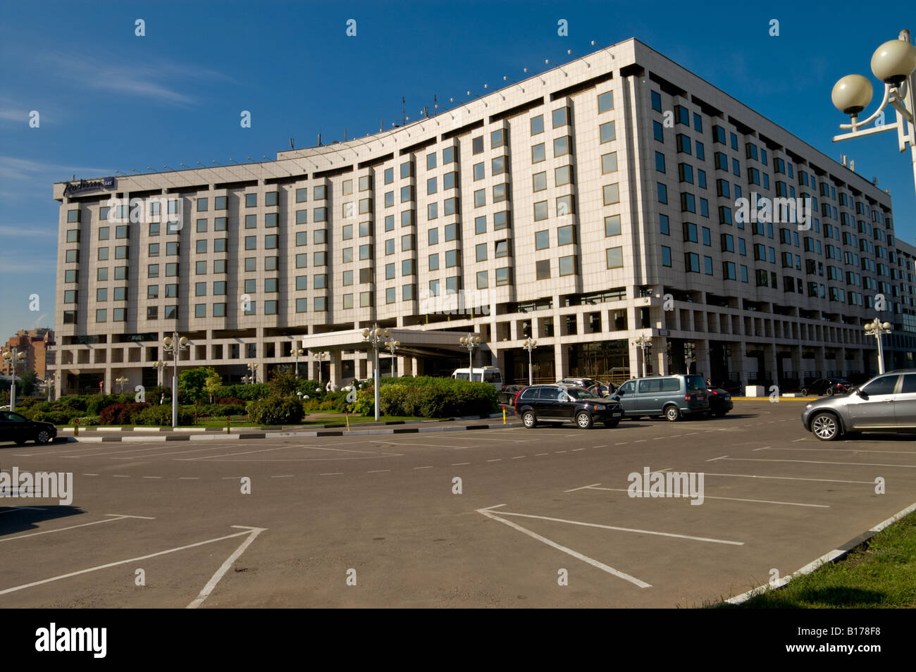 Radisson SAS Slavyanskaya hotel in Moscow Stock Photo - Alamy