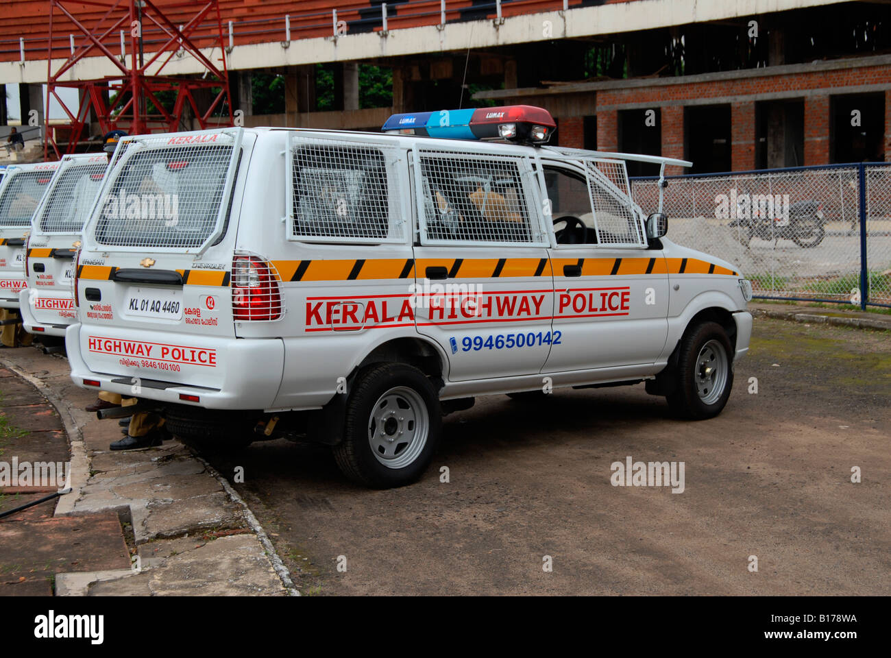 Police patrol vehicles of kerala police Stock Photo - Alamy