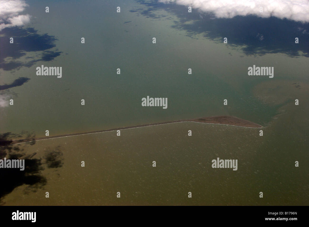 Aerial view of Punta Arenas Stock Photo - Alamy