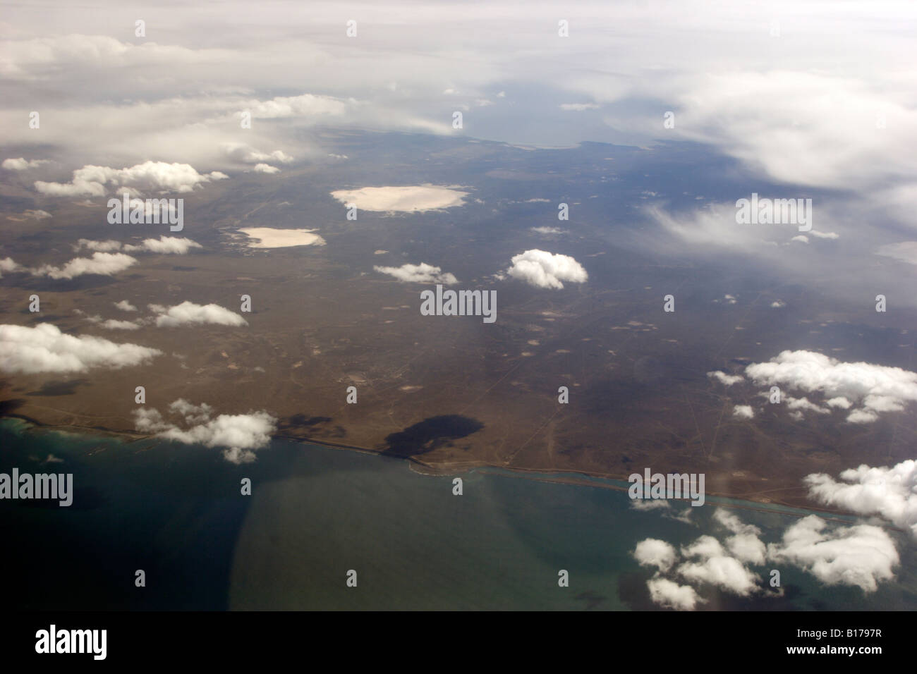 Caleta Valdes and Cabo Cero Peninsula Valdes Stock Photo - Alamy