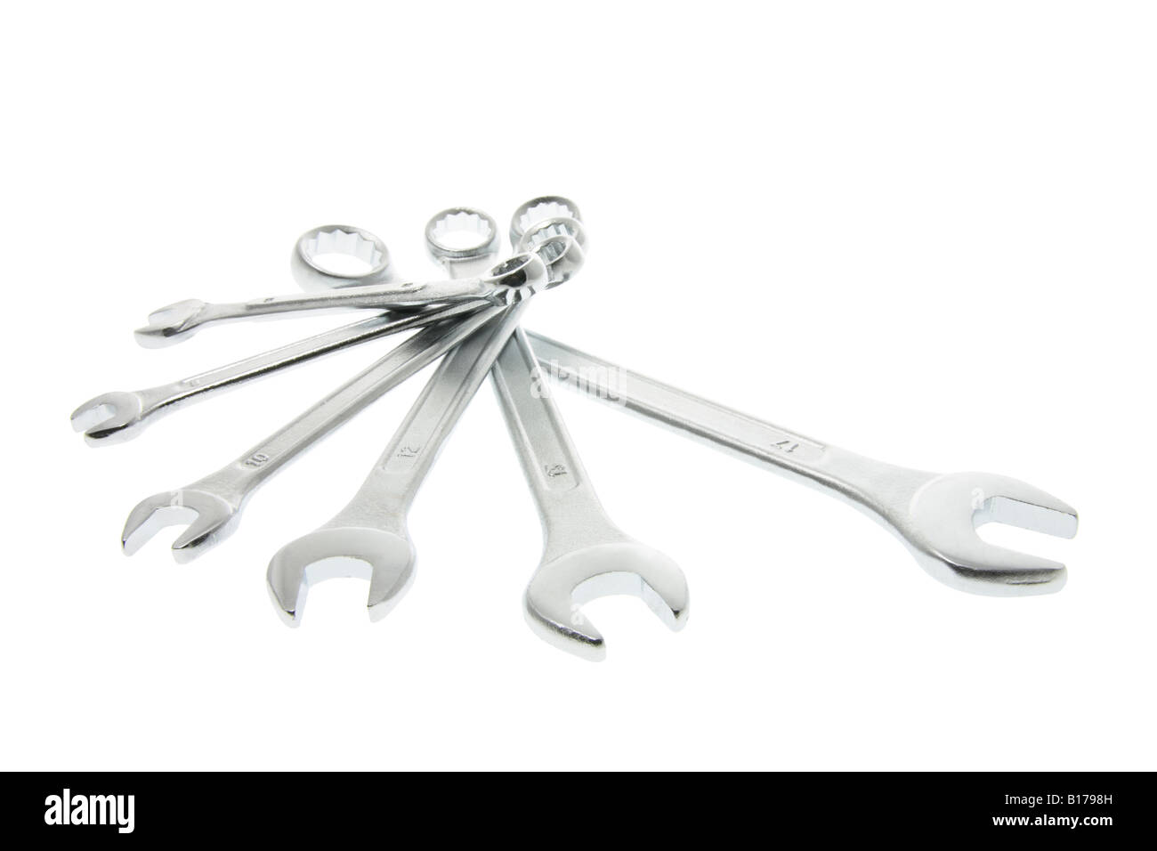 Collection of Spanners Stock Photo - Alamy