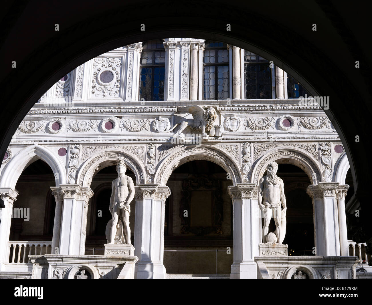 Basilica San Maco,inside Stock Photo - Alamy