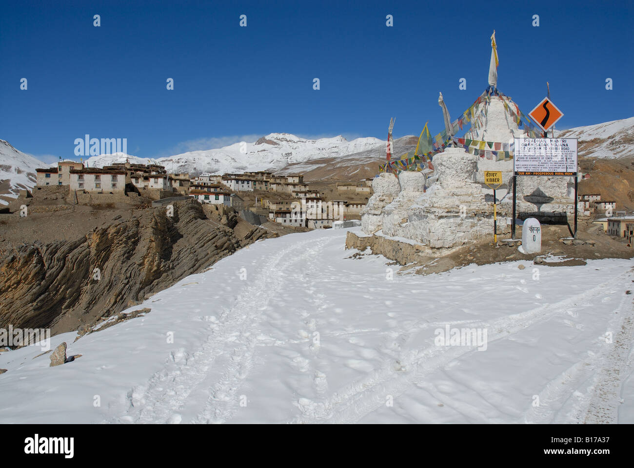 Kibber village hi-res stock photography and images - Alamy