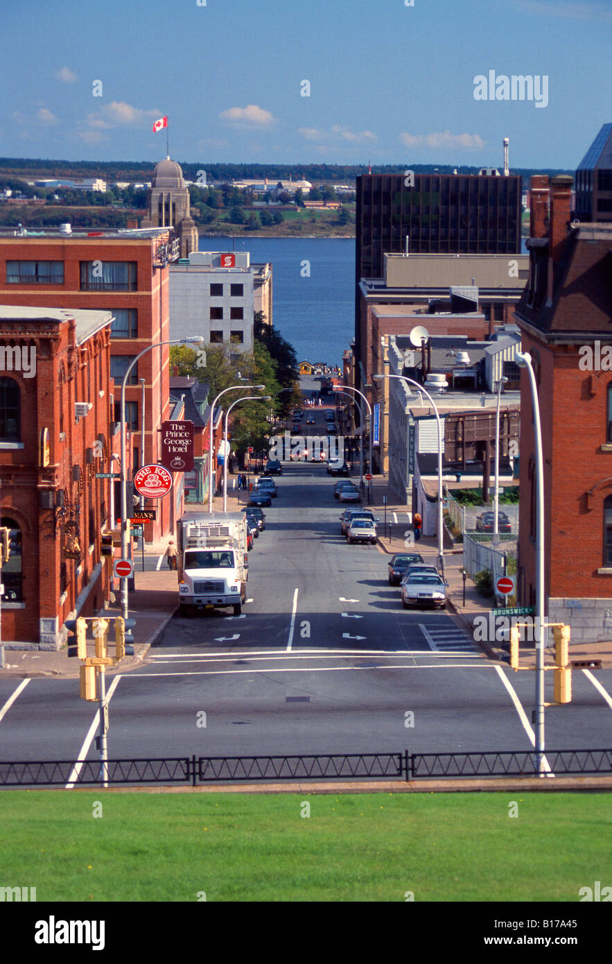 Prince Street Halifax Stock Photo - Alamy