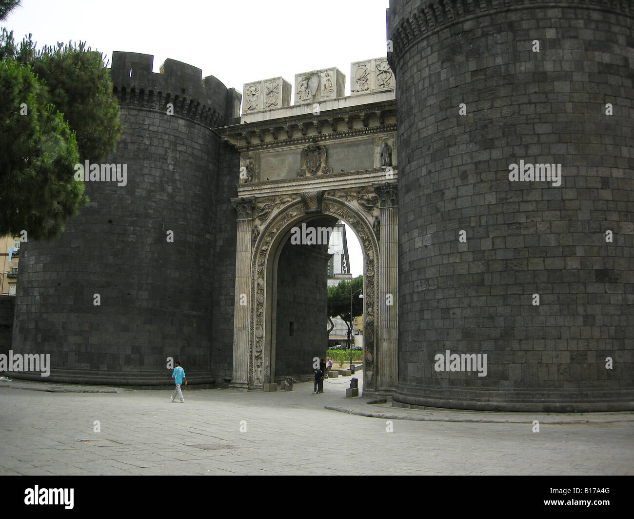 Porta Capuana - Naples South Italy Campania Stock Photo - Alamy