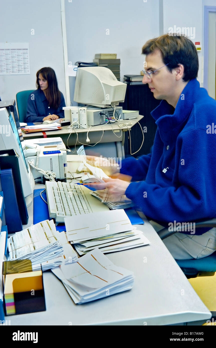 Paris FRANCE, Interior Security Social France "Health Services" Office ...