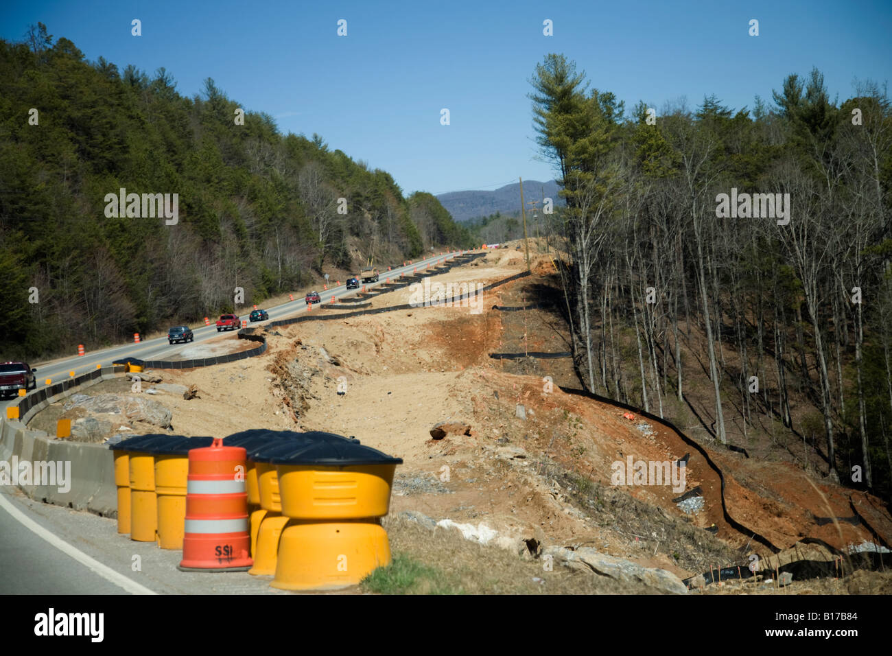 Road construction in southern hi-res stock photography and images - Alamy