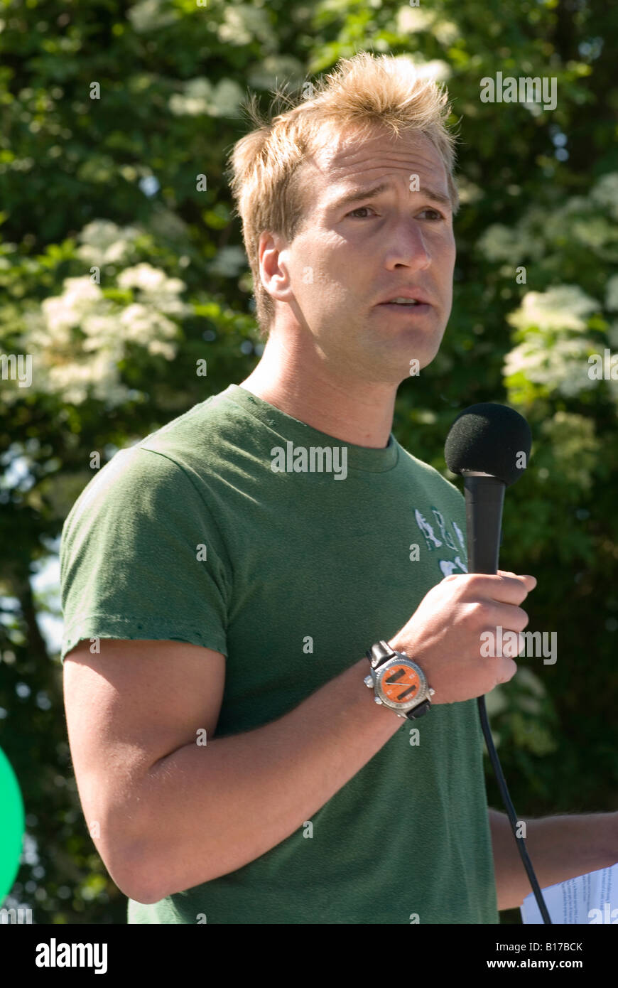 Ben Fogel portrait celebrity local speaker taking part in community ...