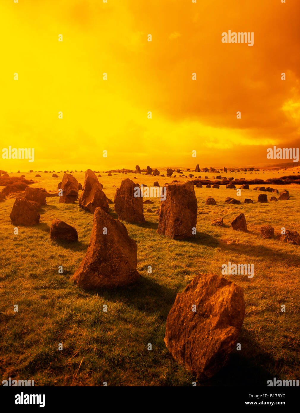 Beaghmore stone circle hi-res stock photography and images - Alamy