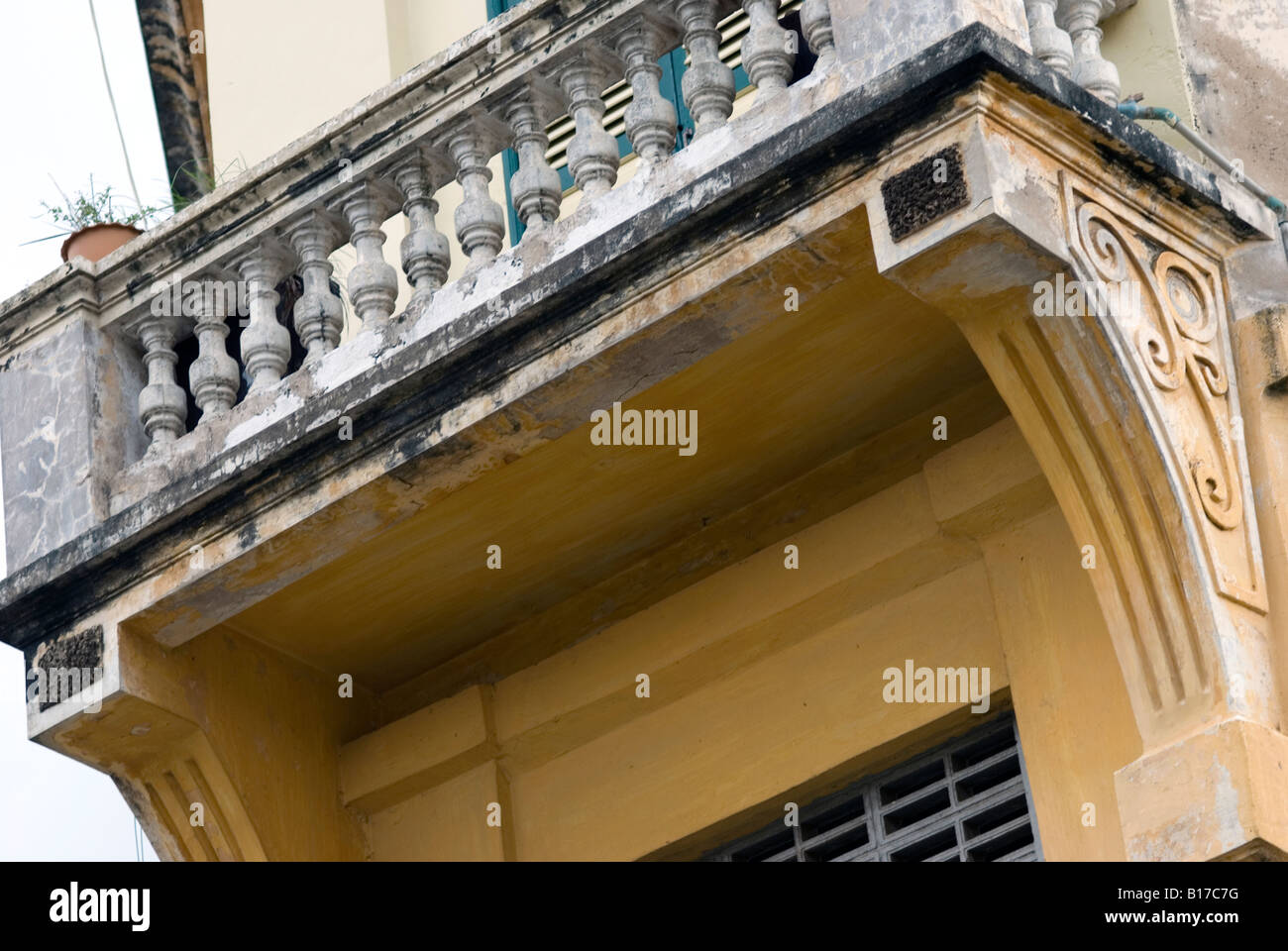 Cambodia Phnom Penh French colonial architecture Stock Photo - Alamy