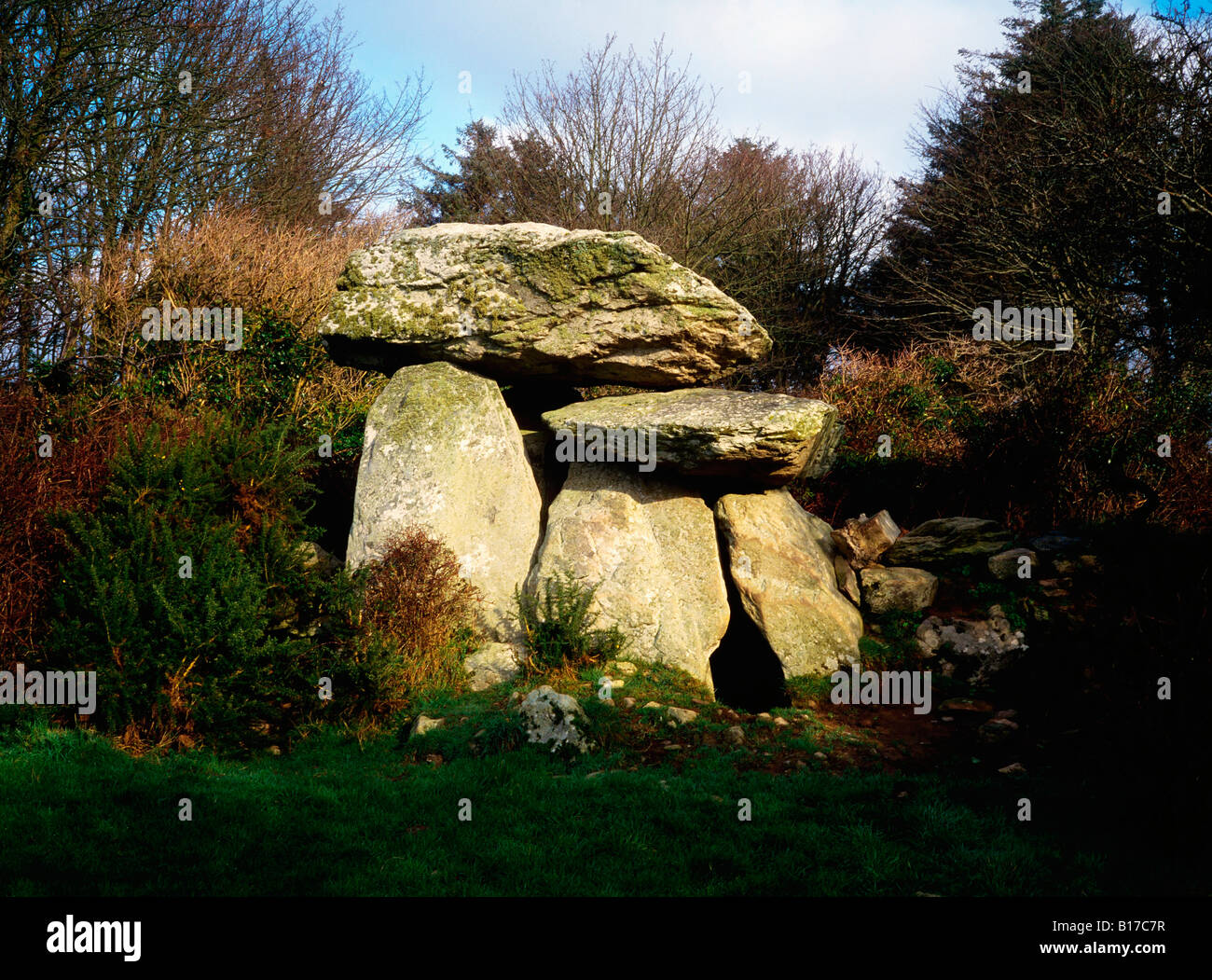 Knockeen Dolmen, Tramore, Co Waterford, Ireland Stock Photo - Alamy