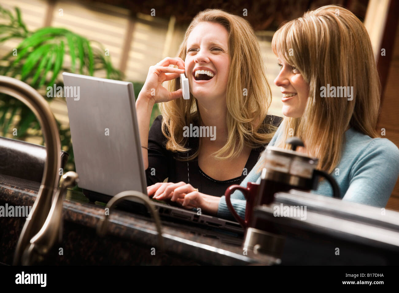 Young smiling siblings using hi-res stock photography and images - Alamy