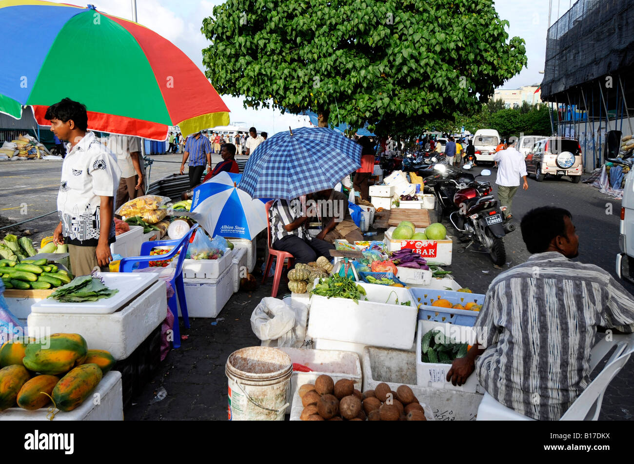 market place in Maldives Stock Photo - Alamy