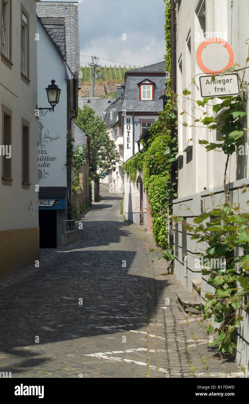 Rudesheim Old Town Stock Photo - Alamy