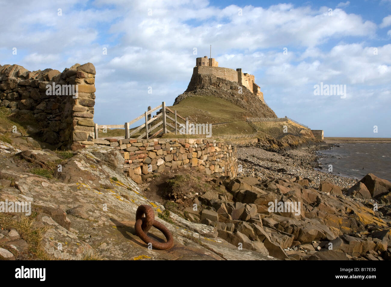 The volcanic mound of Beblowe Craig, England Stock Photo - Alamy