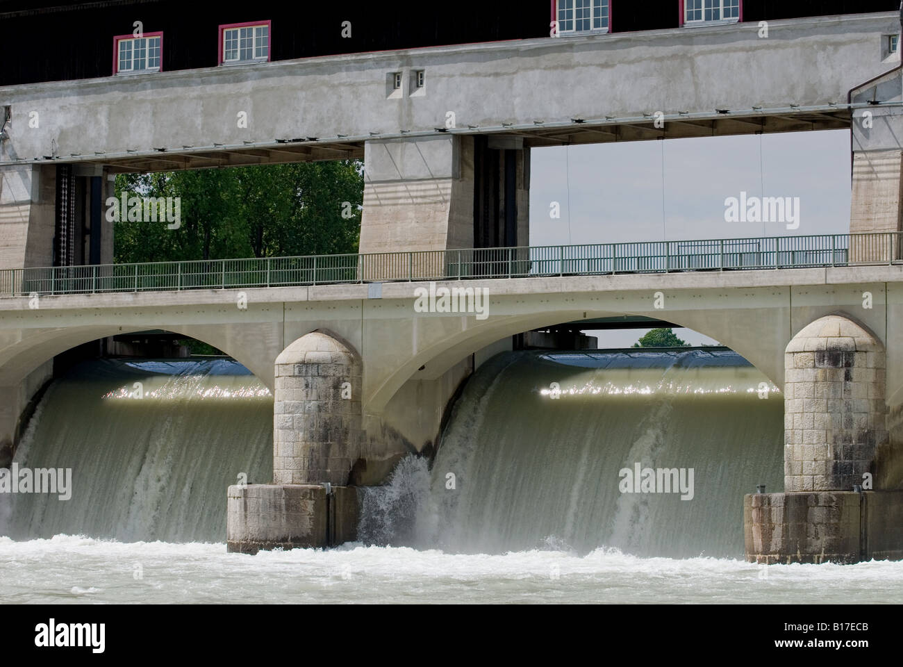 Jettenbach 2 Hydroelectric power station operated by E.ON on the river ...
