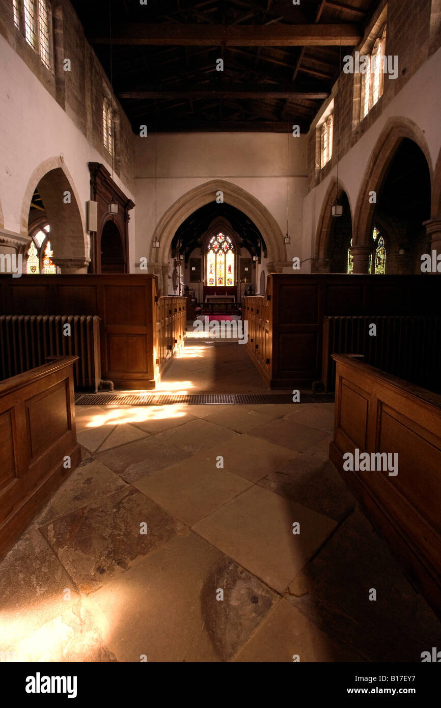 Inside a church Stock Photo - Alamy