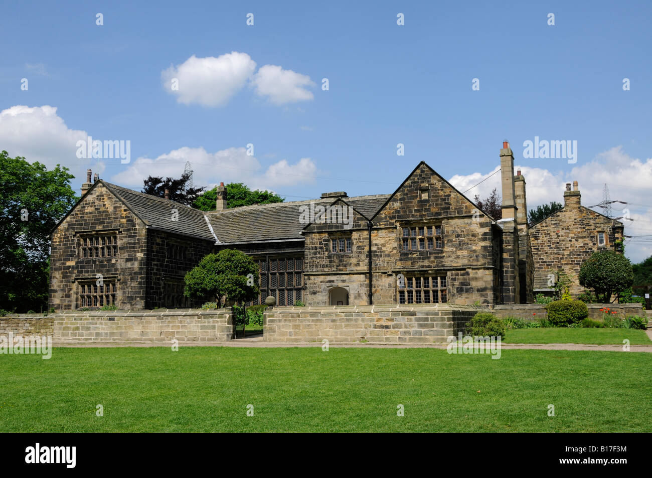 Oakwell Hall an Elizabethan manor house the inspiration for Fieldhead ...