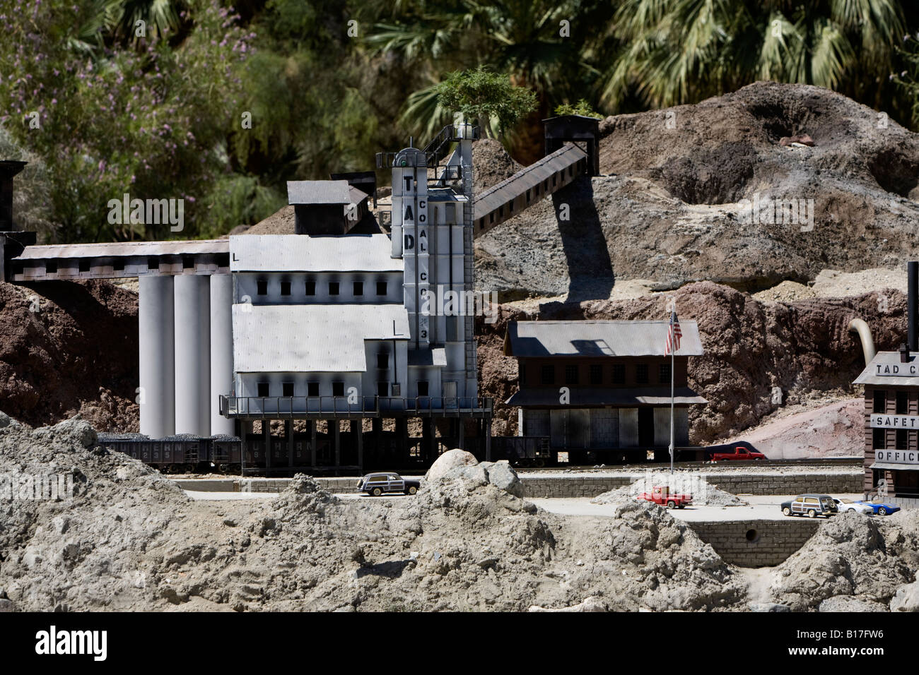 Model Train Station Stock Photo - Alamy