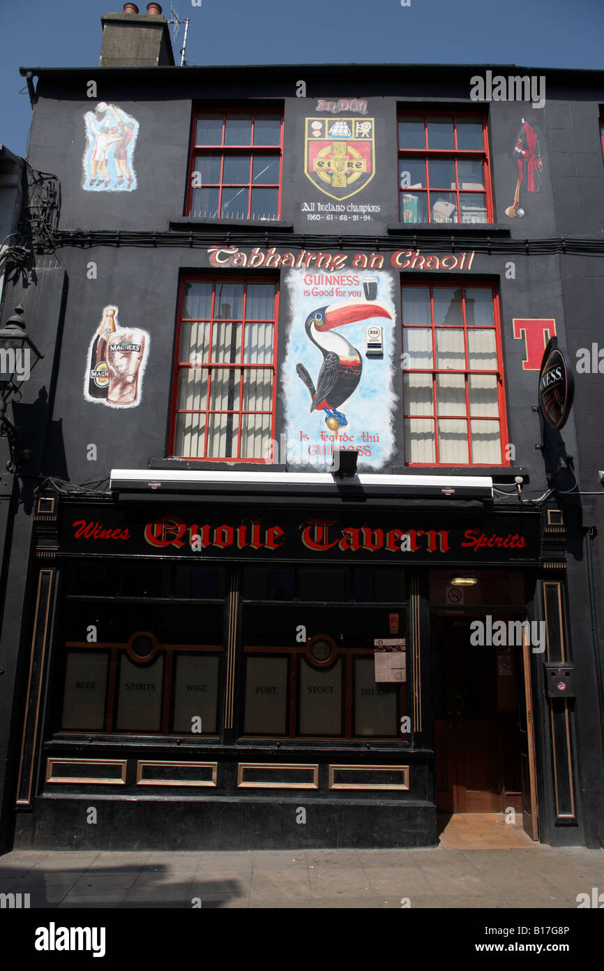 the quoile tavern colourfully painted in Down GAA colours downpatrick ...