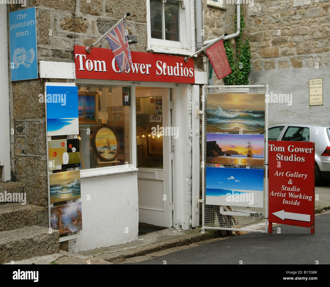 Open studios cornwall hi-res stock photography and images - Alamy