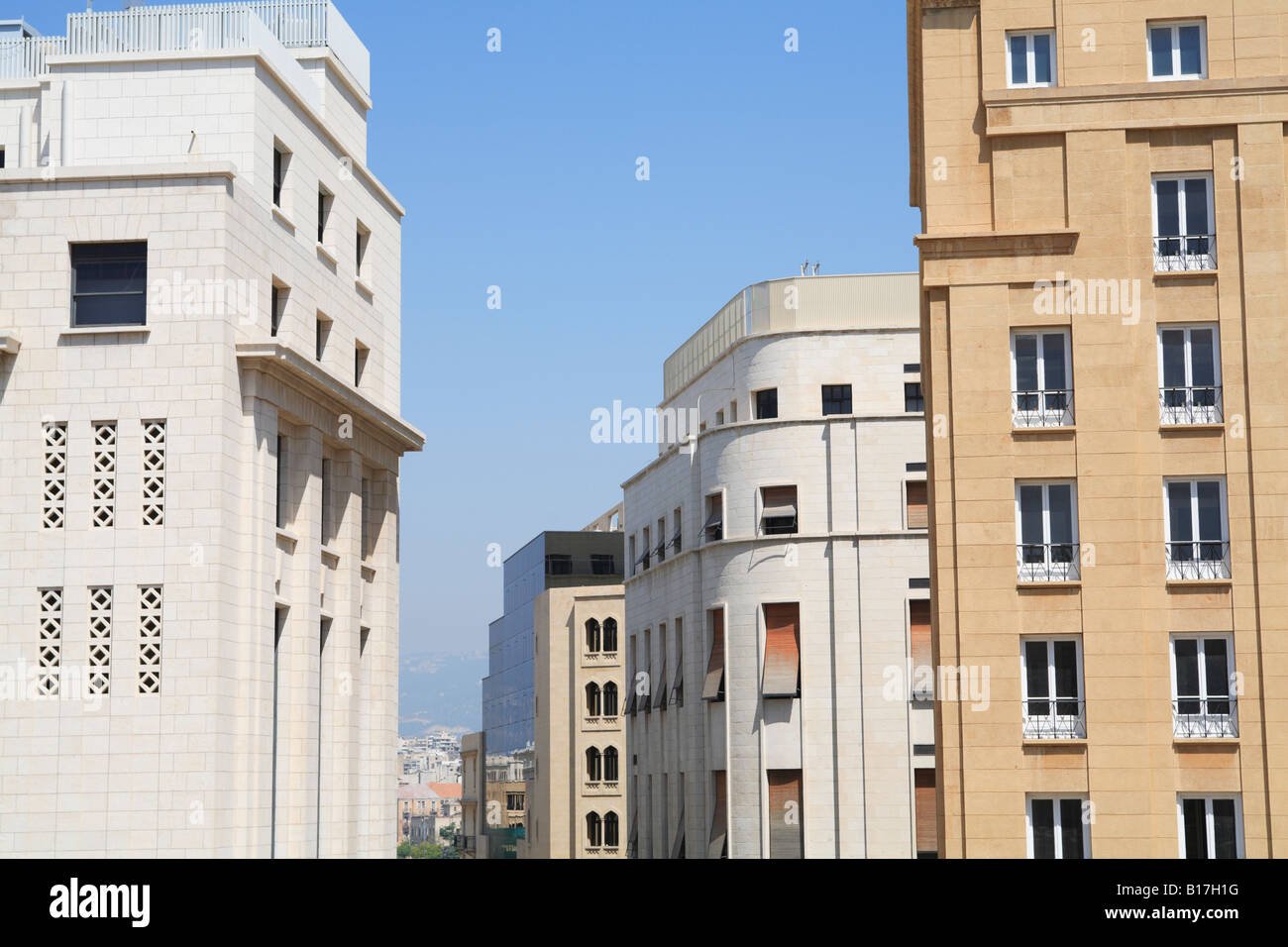 Modern Architecture Downtown Beirut Lebanon Stock Photo - Alamy