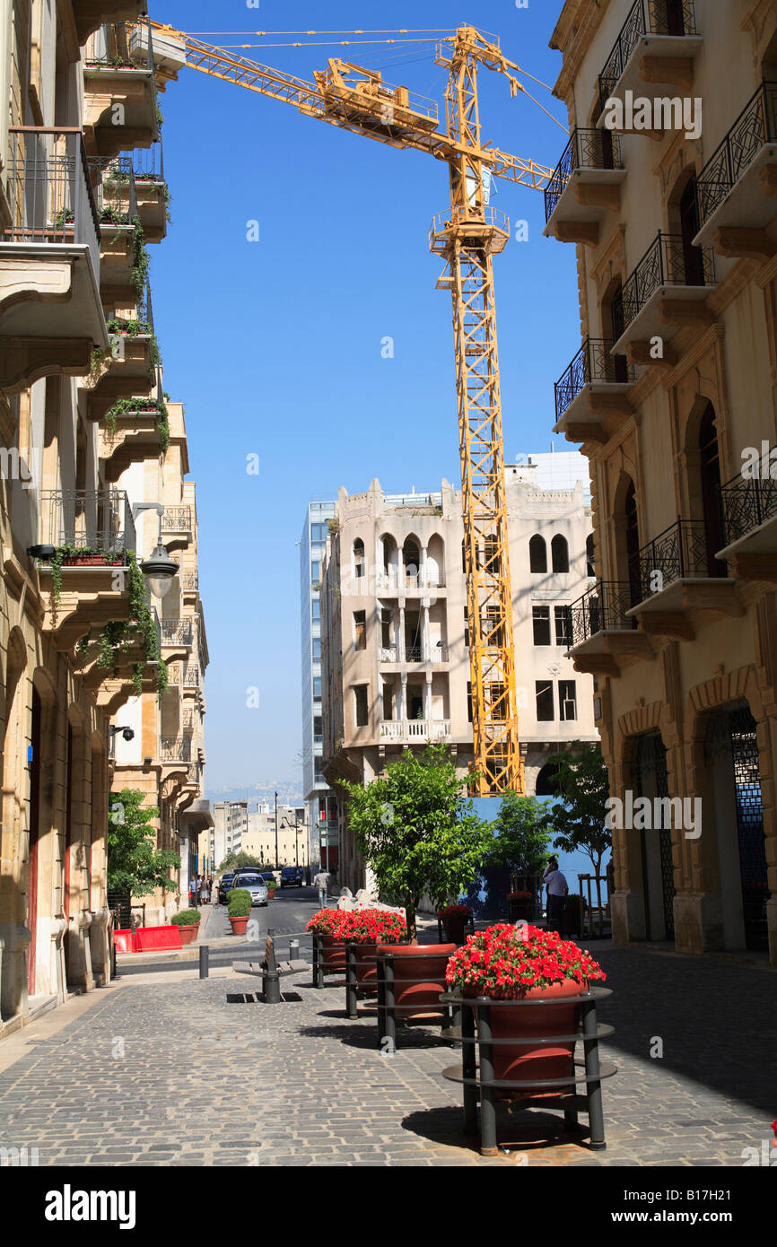 Beirut lebanon construction downtown hi-res stock photography and ...