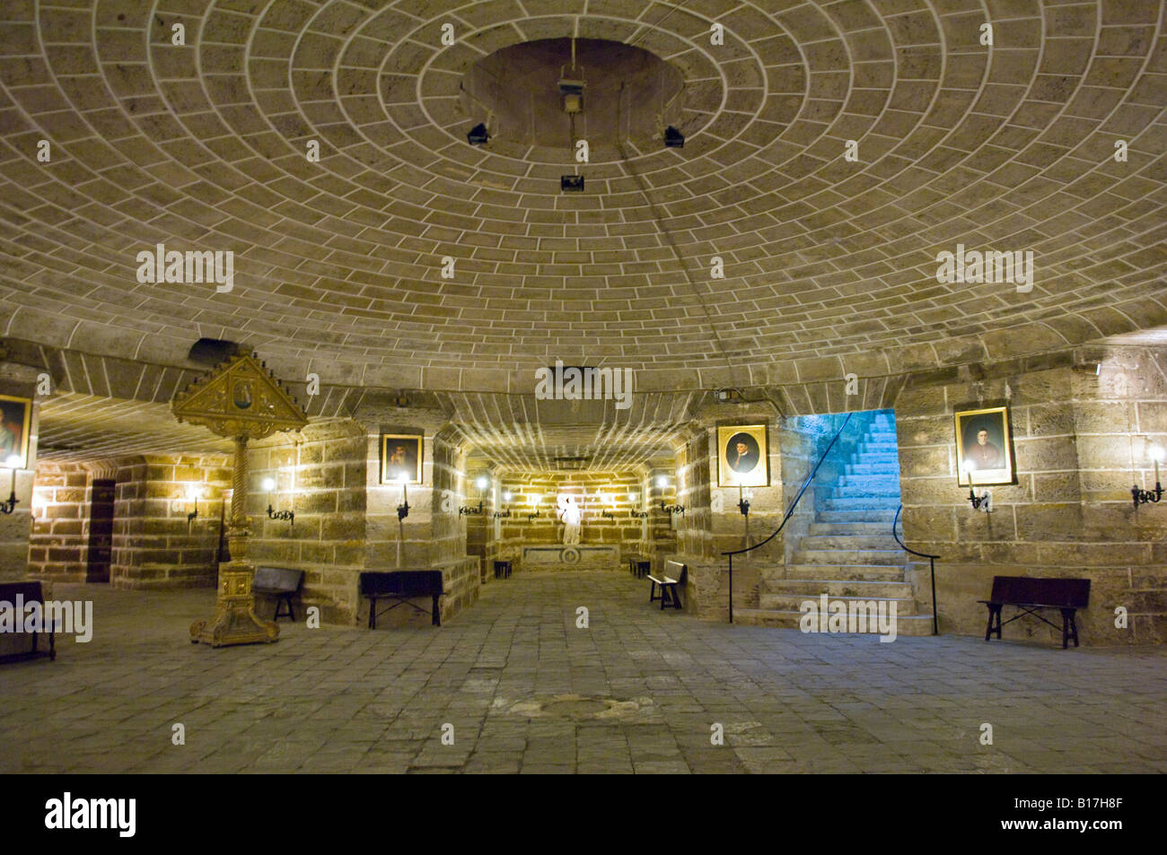 Cadiz cathedral crypt hi-res stock photography and images - Alamy